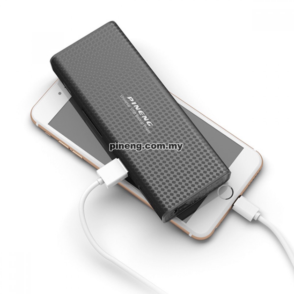 PINENG PN-953 10000mAh Power Bank - Black