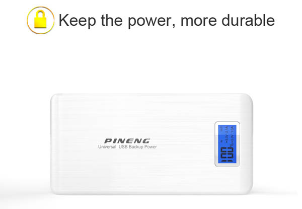 PINENG PN 929 15000mAh Power Bank Black PINENG PN 929 15000mAh Power Bank Black